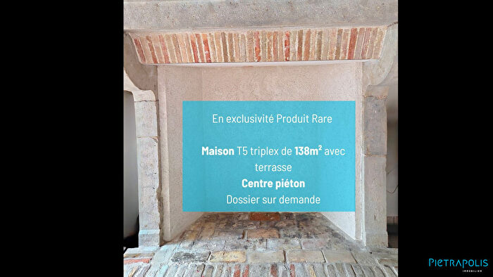 Chalon-sur-Saône, Centre-ville : Maison 5 pièces à vendre