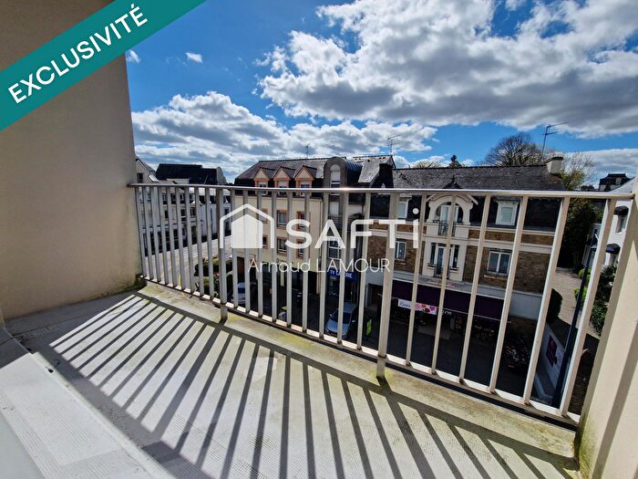 Appartement à vendre - Auray, Centre-ville, Le Pratel - 3 pièces - 2 chambres