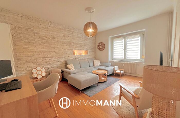 Appartement à vendre - Schiltigheim, Ecrivains, Trois Epis - 3 pièces - 2 chambres