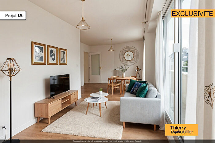 Appartement à vendre - Nantes, Canclaux, Mellinet - 2 pièces - 1 chambre