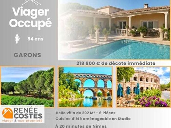 Maison à vendre - Garons - 6 pièces - 5 chambres