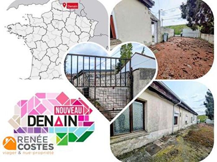 Maison à vendre - Denain, Bellevue - 3 pièces - 2 chambres