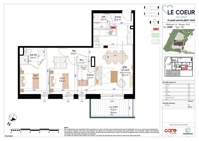 Appartement 3 pièces à vendre à Valezan
