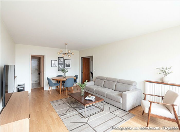 Appartement à vendre - Drancy, La Muette - 3 pièces - 2 chambres