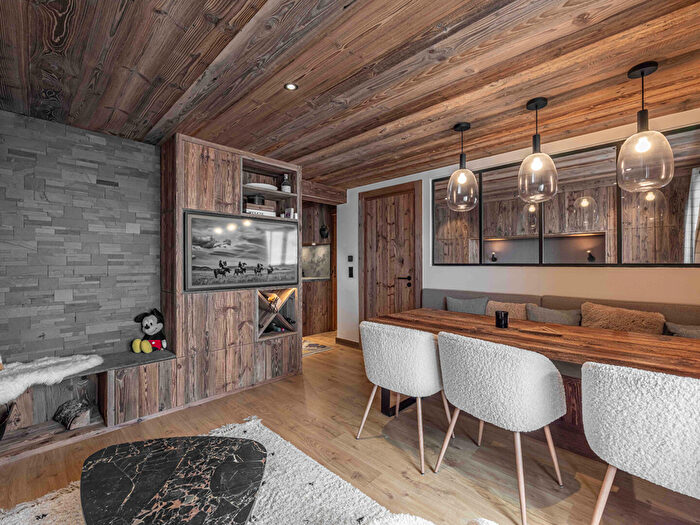 Appartement à vendre - Megève, Rochebrune - 3 pièces - 2 chambres