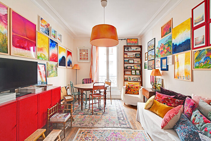 Appartement à vendre - Paris e , Jules Joffrin - 2 pièces - 1 chambre