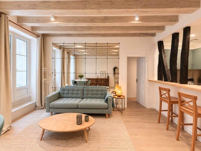 Vendôme, Paris 1er arrondissement : Appartement 2 pièces à louer