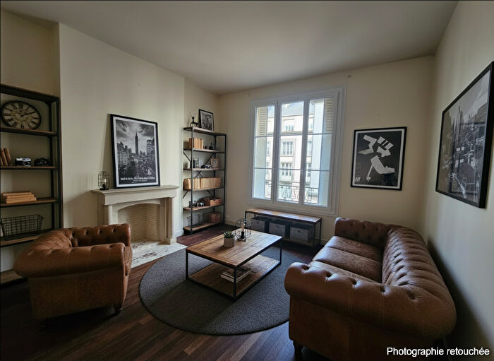 Appartement à vendre - Angers, Centre-ville, La Fayette - 4 pièces - 3 chambres