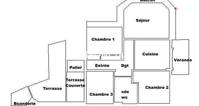 Appartement à vendre - Le Grau-du-Roi, Centre-ville - 4 pièces - 3 chambres