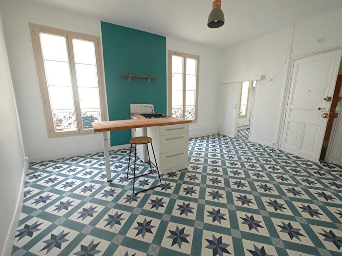 Appartement à louer - Angers, Centre-ville, La Fayette - 2 pièces - 1 chambre