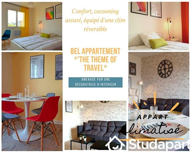 Appartement à louer - Grand Charran-Faventines, Valence - 1 pièce - 1 chambre