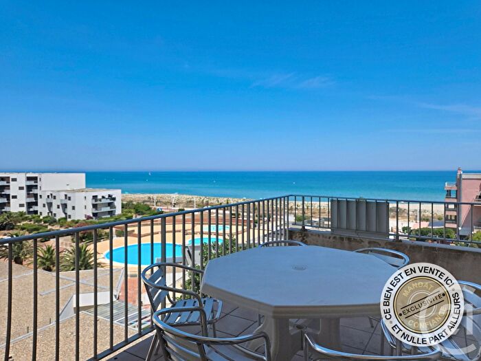 Le Barcarès, Grande Plage, Cap de Front, Parc des Dosses : Appartement 3 pièces à vendre