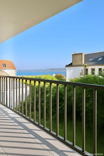 Appartement à vendre - Perros-Guirec - 4 pièces - 3 chambres