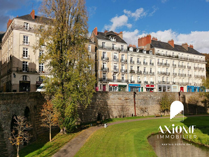 Appartement à louer - Nantes, Centre-ville - 3 pièces - 2 chambres
