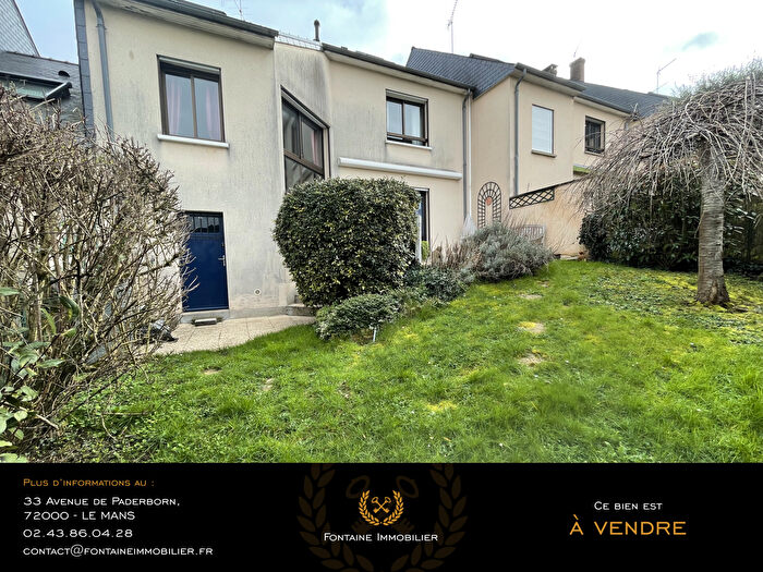 Maison à vendre - Le Mans, Prémartine, Jardin des Plantes - 7 pièces - 5 chambres