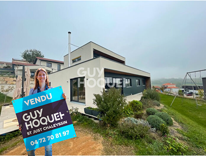 Maison à vendre - Saint-Just-Chaleyssin - 6 pièces - 4 chambres