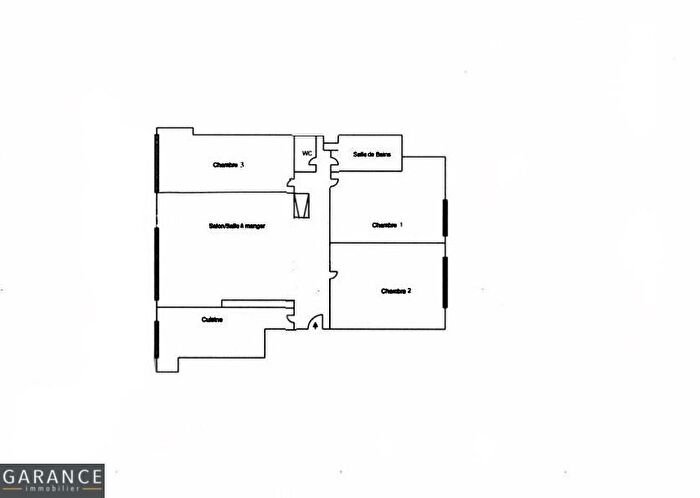 Appartement à vendre - Paris e , Montsouris, Dareau - 4 pièces - 3 chambres