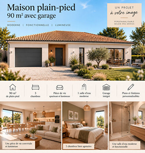 Maison 4 pièces à vendre - Léguevin