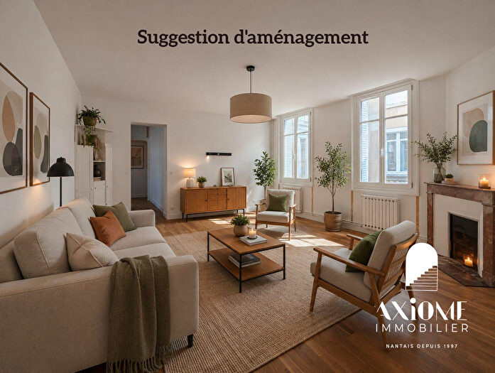 Nantes, Centre-ville - Appartement 5 pièces à louer
