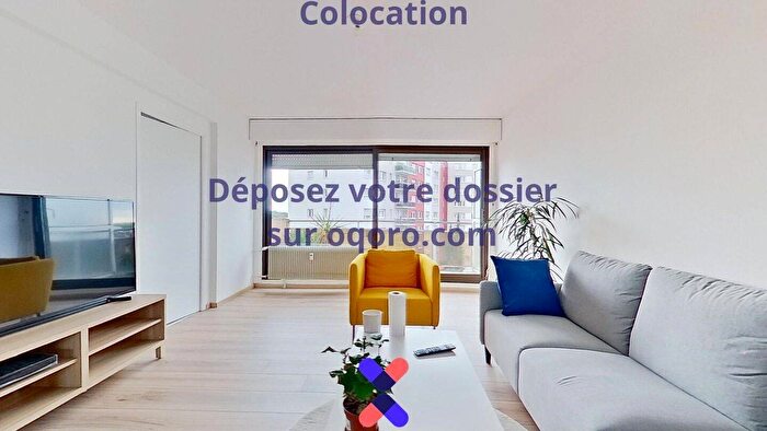 Appartement à louer - Canardiere Ouest Est, Strasbourg - 5 pièces - 4 chambres