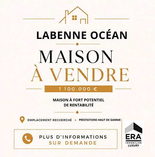 Maison 8 pièces à vendre - Labenne