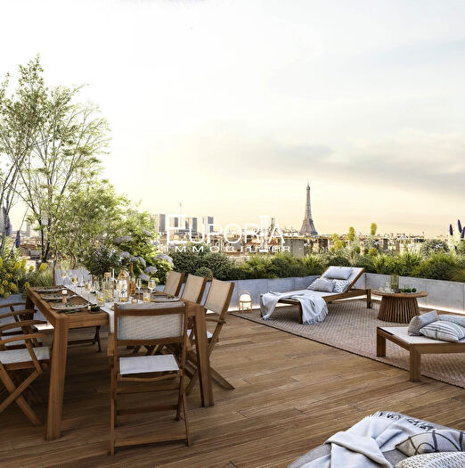 Appartement à vendre - Paris e , Vaugirard, Parc des Expositions - 5 pièces - 4 chambres