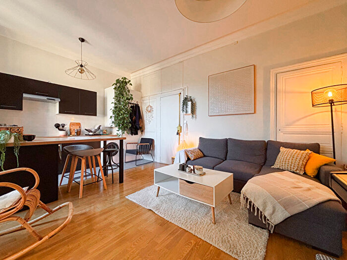 Appartement à vendre - Angers, Centre-ville, La Fayette - 2 pièces - 1 chambre