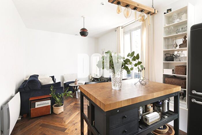 Paris 19ème, Danube : Appartement 2 pièces à vendre