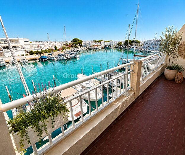 Appartement 3 pièces à vendre à Le Grau-du-Roi, Port Camargue, Les Marinas, Plage Sud, Plage Nord