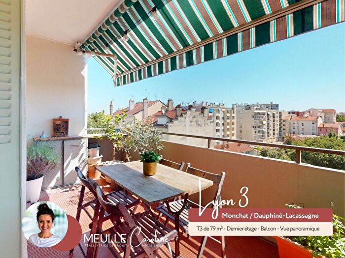 Lyon 3ème, Sans Souci, Dauphiné : Appartement 3 pièces à vendre