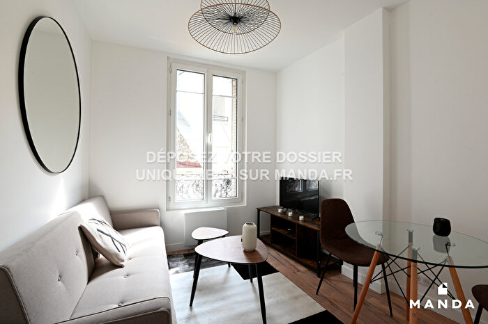 Appartement à louer - Clichy, Centre-ville - 2 pièces - 1 chambre