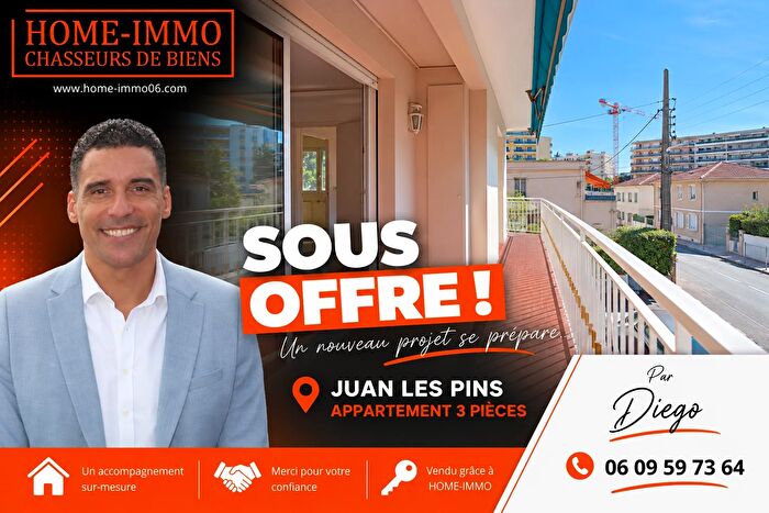 Appartement 3 pièces à vendre - Antibes, Antibes-les-Pins, Trianon, Le Fournel, Peyregoue