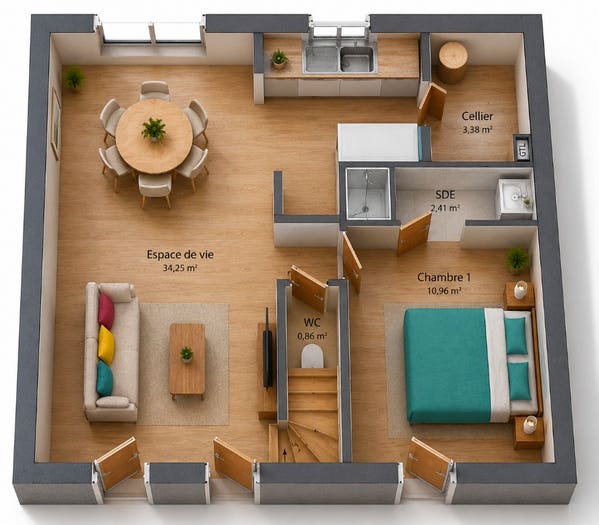 Maisons à vendre et appartements à louer - 2