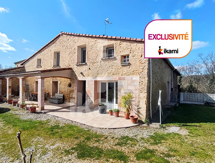 Maison à vendre - Charmes-sur-lHerbasse - 6 pièces - 4 chambres