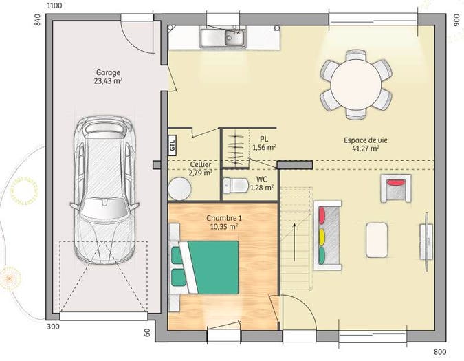 Maisons à vendre et appartements à louer - 3