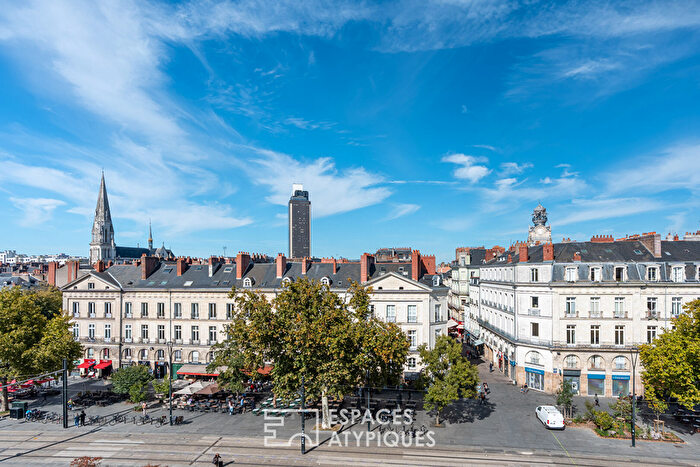 Appartement à louer - Nantes, Centre-ville - 2 pièces - 1 chambre