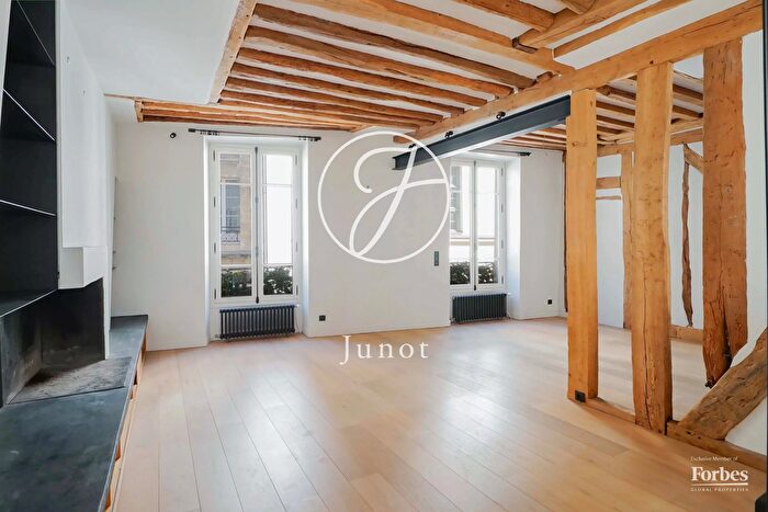 Paris 4ème, Saint-Gervais : Appartement 3 pièces à vendre
