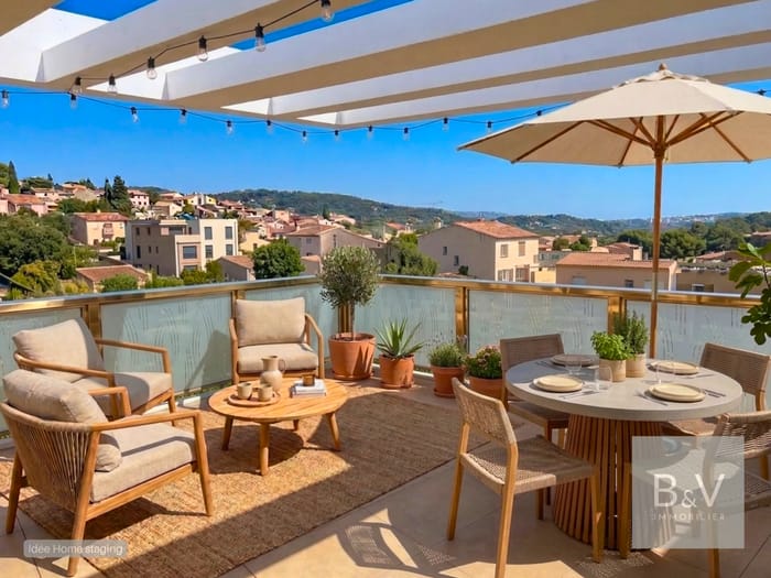 Mouans-Sartoux : Appartement 3 pièces à vendre