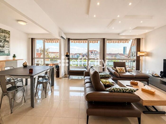 Villeurbanne, Zola, Pressence : Appartement 4 pièces à vendre