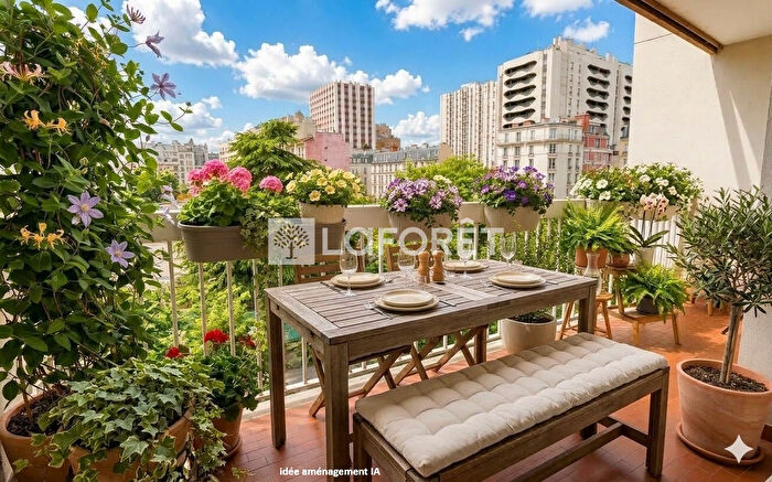 Appartement 3 pièces à Paris 14ème, Didot, Porte de Vanves, à vendre