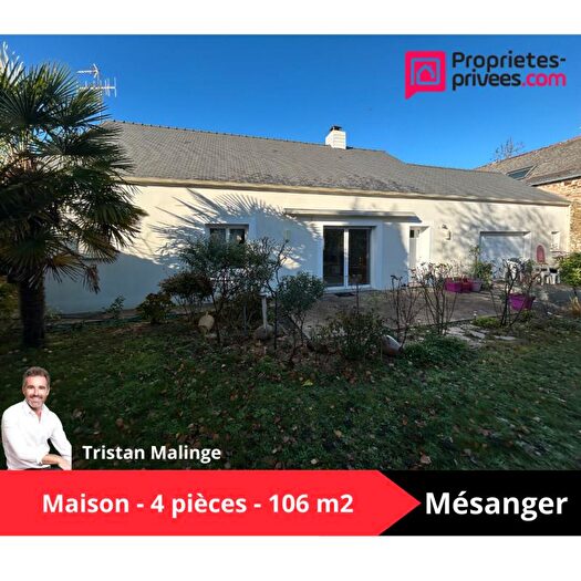 Maison à vendre - Mésanger - 4 pièces - 3 chambres