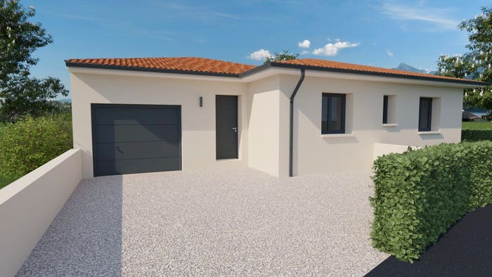 Saint-Clair-de-la-Tour : Maison 4 pièces à vendre