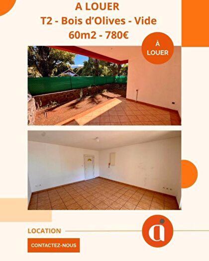 Appartement 2 pièces à louer - Saint-Pierre