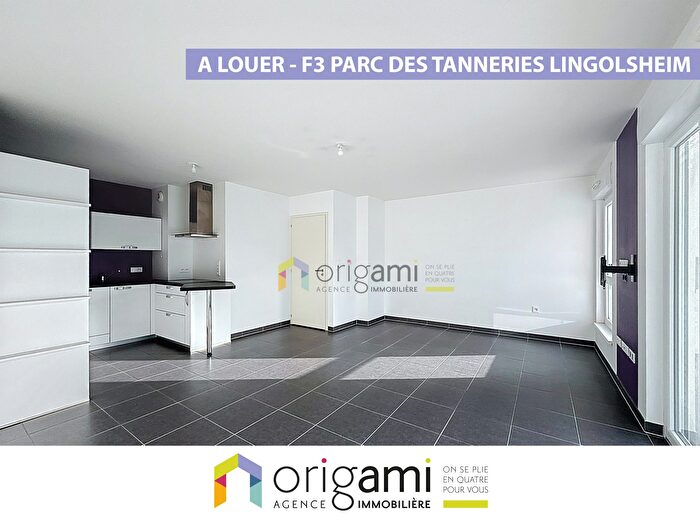 Appartement à louer - Lingolsheim - 3 pièces - 2 chambres