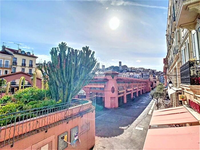 Cannes, Suquet : Appartement 1 pièce à vendre