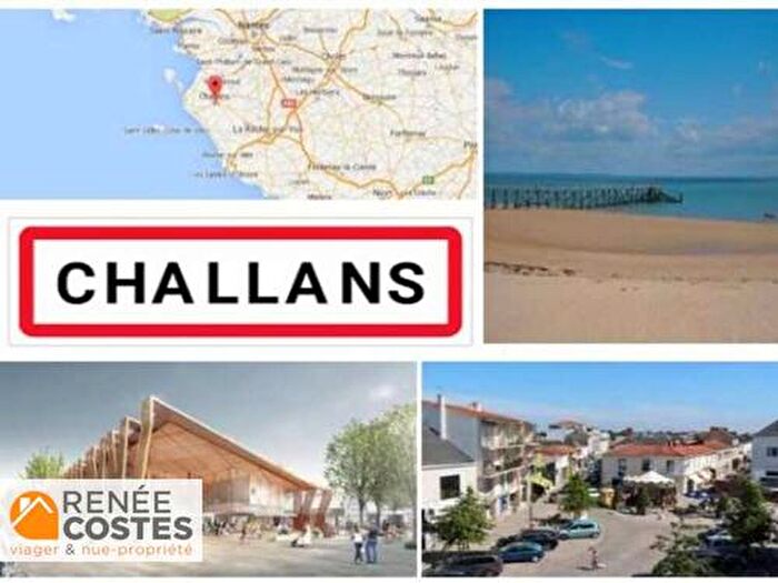 Maison à vendre - Challans, Route de Cholet, Route de la Roche-sur-Yon - 3 pièces - 4 chambres