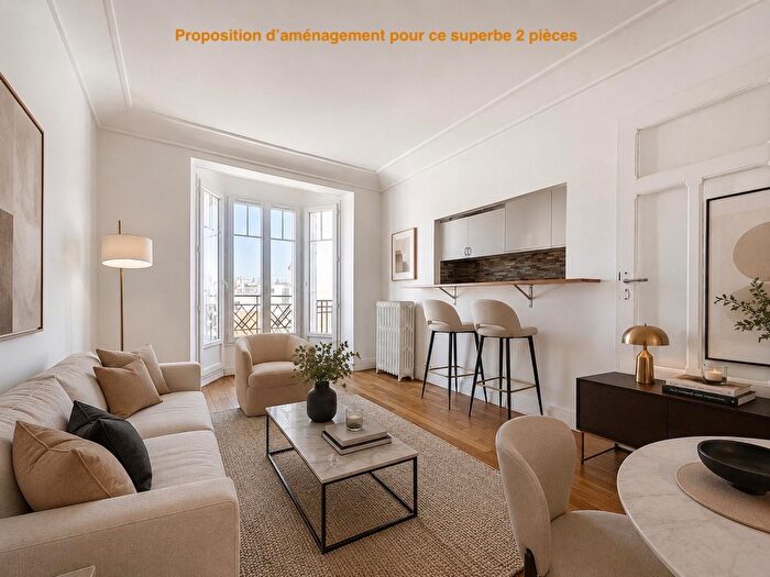 Appartement 2 pièces à Paris 14ème, Jean Moulin, Porte dOrléans, à vendre