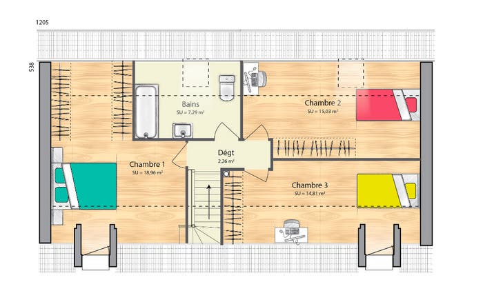 Maisons à vendre et appartements à louer - 3