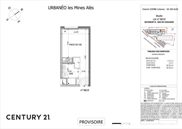 Appartement à vendre - Alès, Silhol, Pierre Plantée, Conilhères - 1 pièce