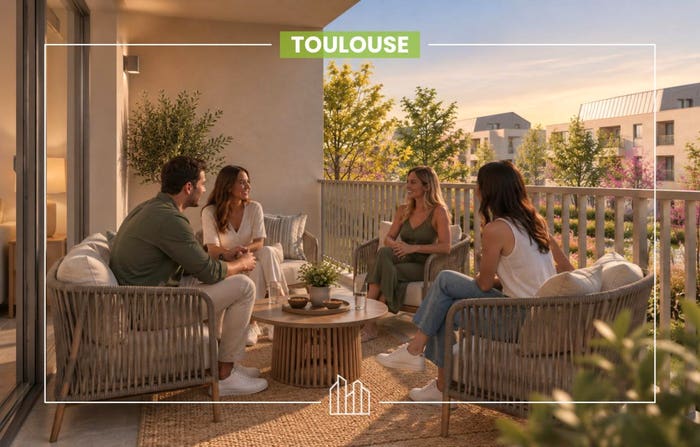 Toulouse, Les Izards : Maison 2 pièces à vendre